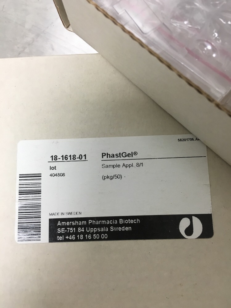 AMERSHAM PHARMACIA BIOTECH PhastGel Sample Appl.8/1 18-1618-01 Qty 50 ...