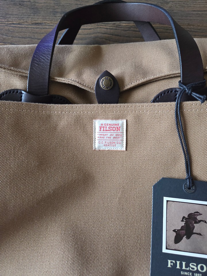 Filson Rugged Twill Original Briefcase 256 - Tan - NWT | eBay