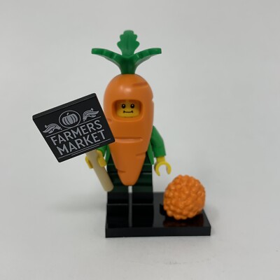 Lego Carrot Mascot Collectible Minifigure Series 24 CMF Complete ...