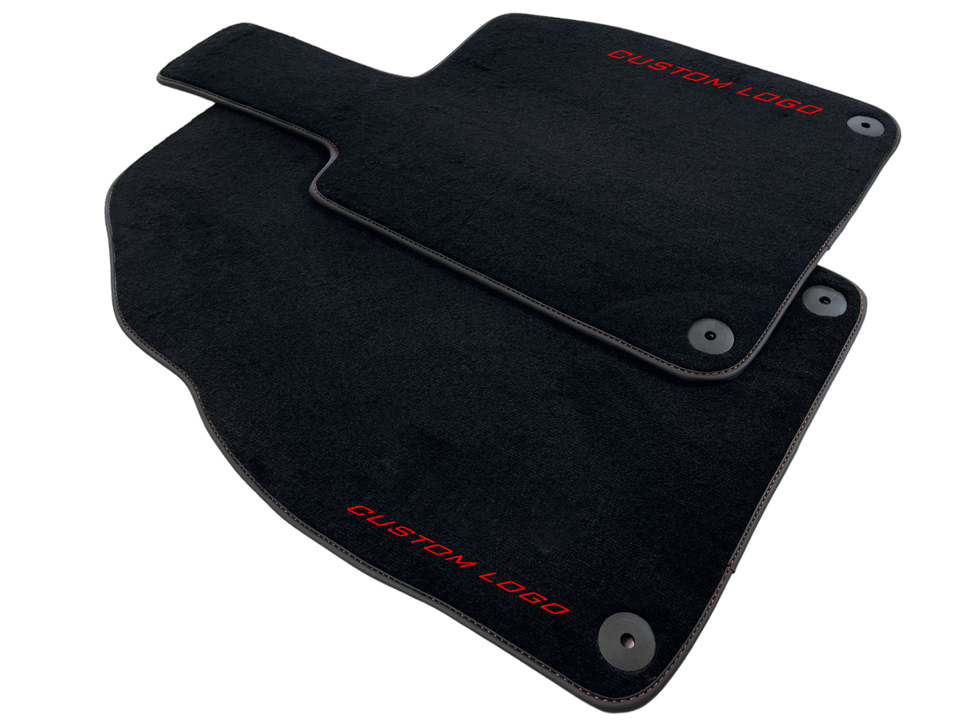 1996-2004 Porsche 986 Boxster Floor Mats Black LHD Velour Carpet Custom ...