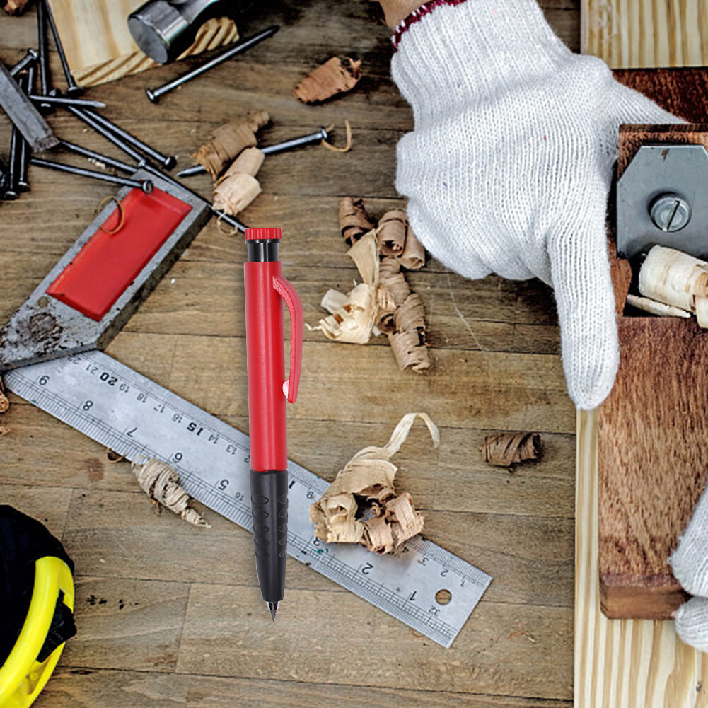 Portable Deep Hole Woodworking Pen Plastic for Carpentry Scriber Tools ...