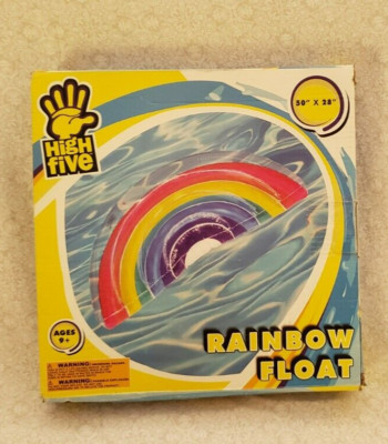 Rainbow Float Inflatable Rainbow Swimming Pool Float | eBay