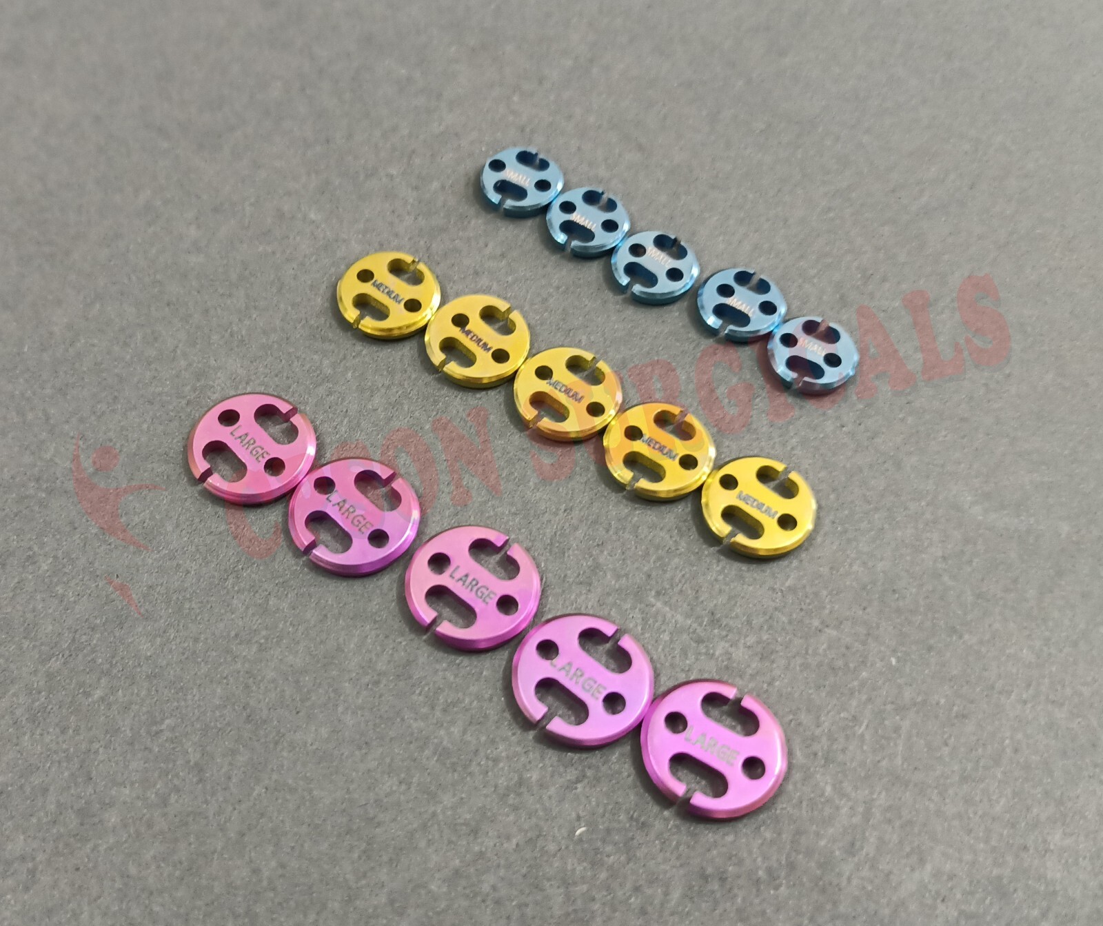 Titanium Endo Button (Lot of 5pcs)Veterinary Instrument | eBay