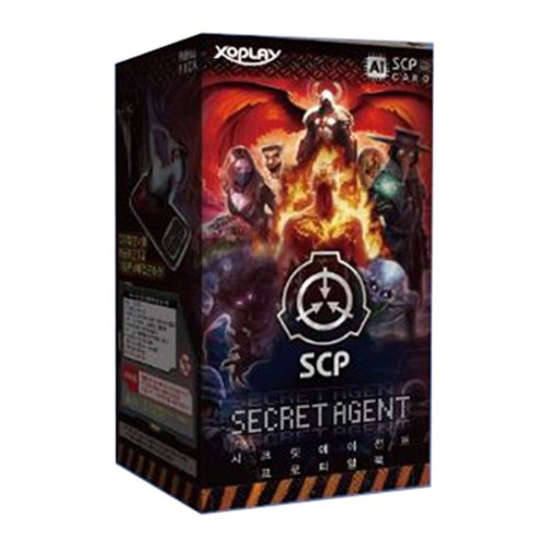 Carte SCP AI Secret Agent Profile Pack 20 Packs 1 Boîte/Version ...