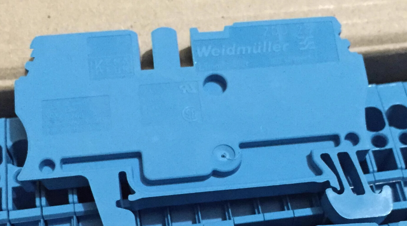 10pcs Weidmuller Wiring Terminals ZDU 2.5 BL 1608520000 | eBay