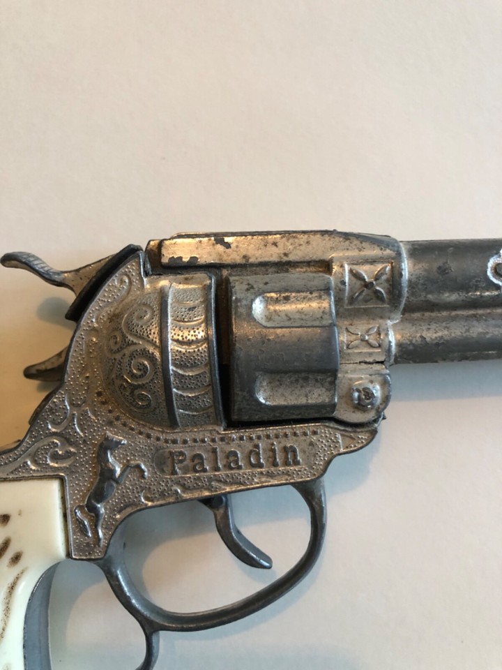 VINTAGE PALADIN TOY CAP GUNS (2 Gun Pair) With Orange Caps | eBay