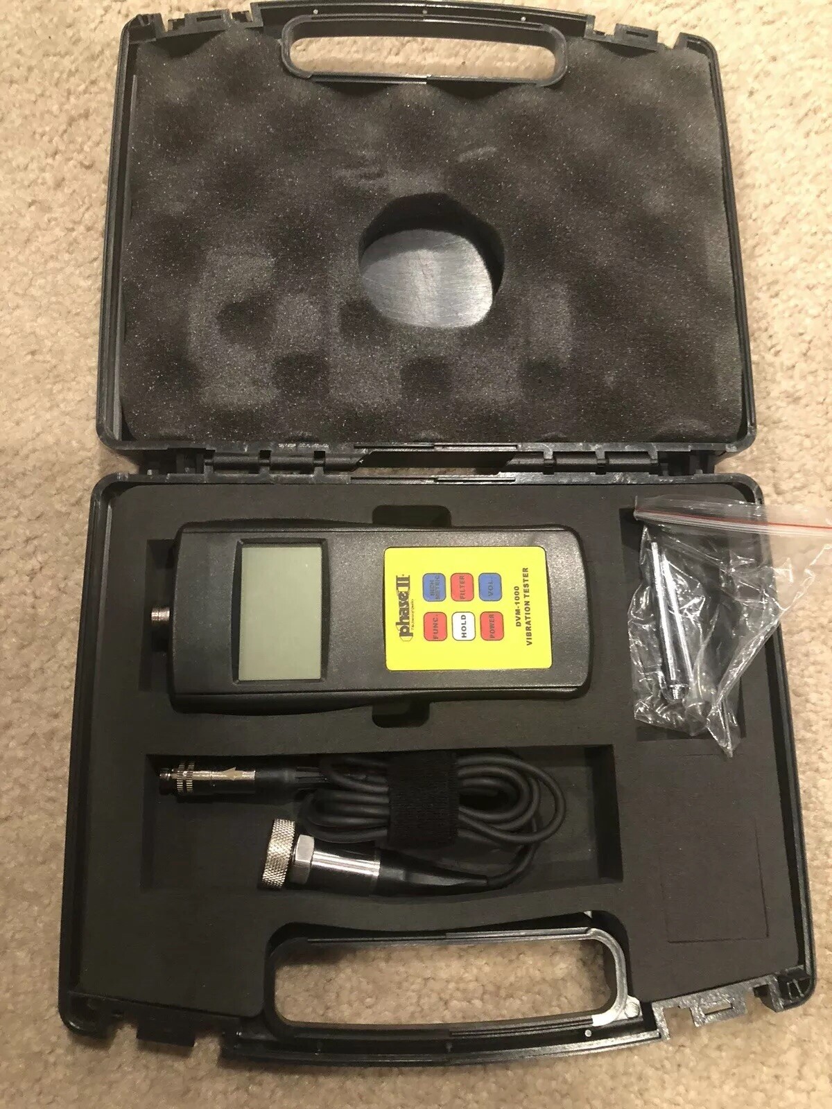 Phase II DVM-1000 Digital Vibration Tester Meter | eBay