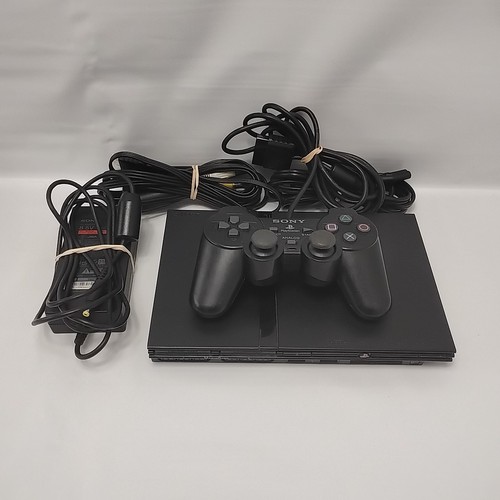 Sony PlayStation 2 Slim - Black (SCPH-70012) Console Bundle Tested ...