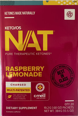 Pruvit Keto OS MAX NAT Ketones 20 Packets Charged -Free Shipping ...