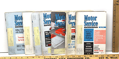 Vintage 1964 Motor Service Magazine Auto Shop Authority Trade Digest ...
