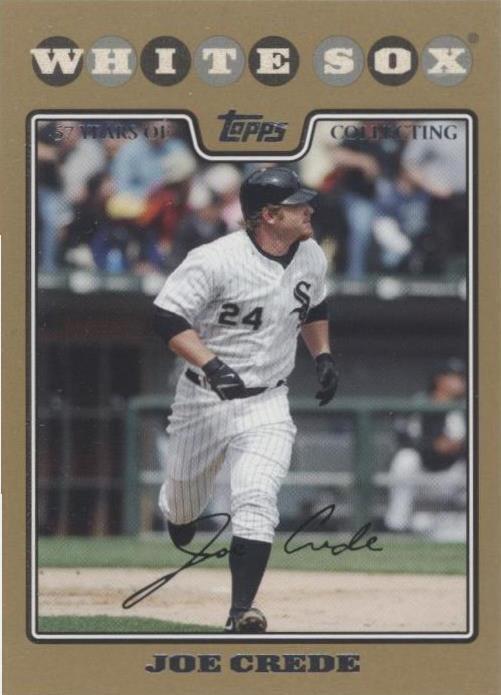 2008 Topps - Joe Crede #649 Gold Border /2008 for sale online | eBay