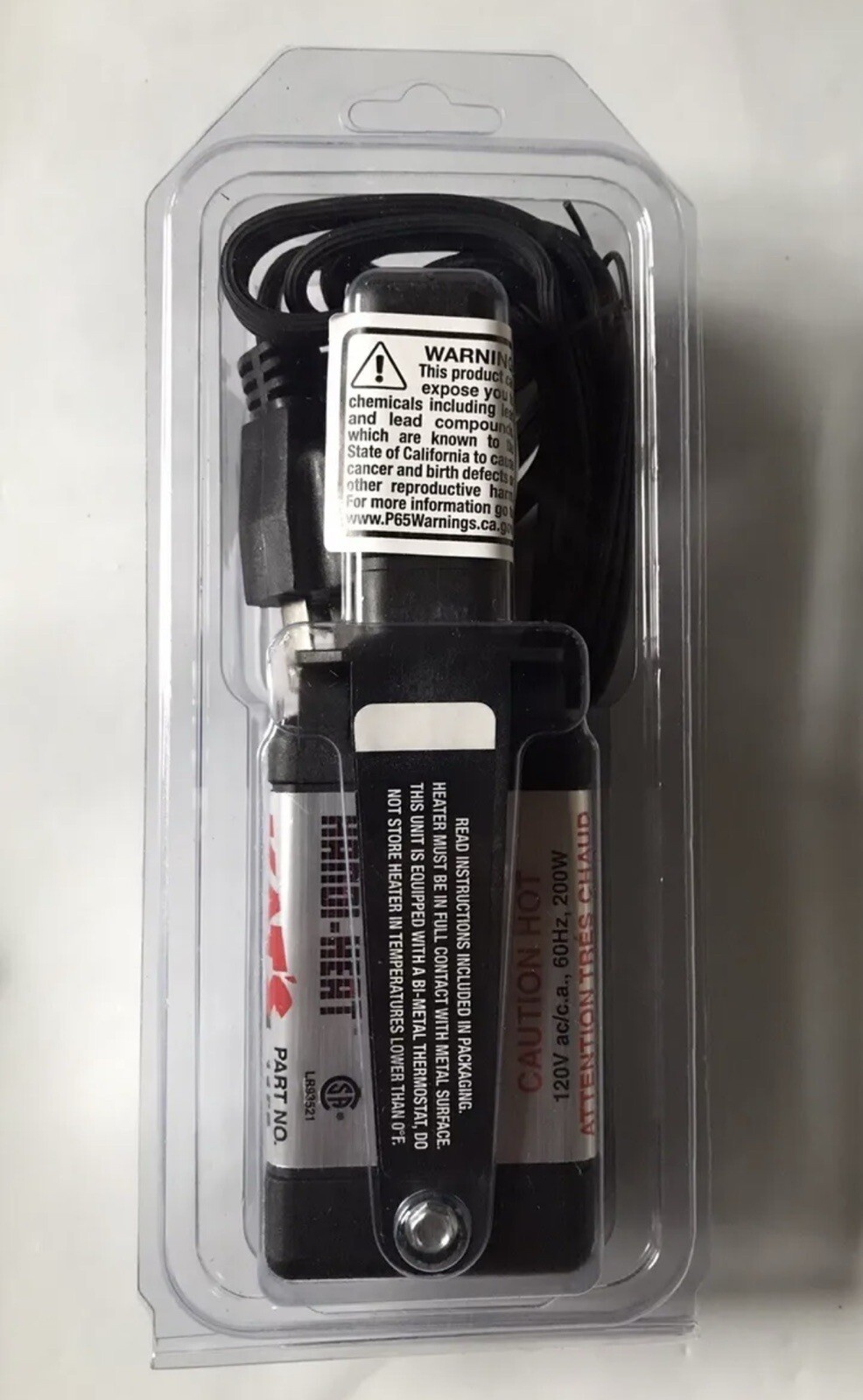 Kat's HTR 1155 Magnetic Engine Block Heater 200 Watt 120 Volt FREE ...