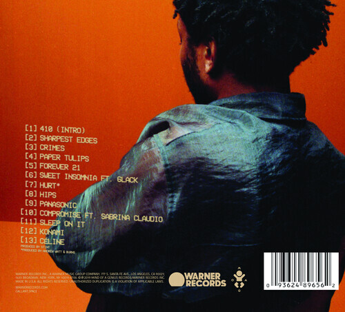 Gallant - Sweet Insomnia [Used Very Good CD] Explicit, Alliance MOD ...