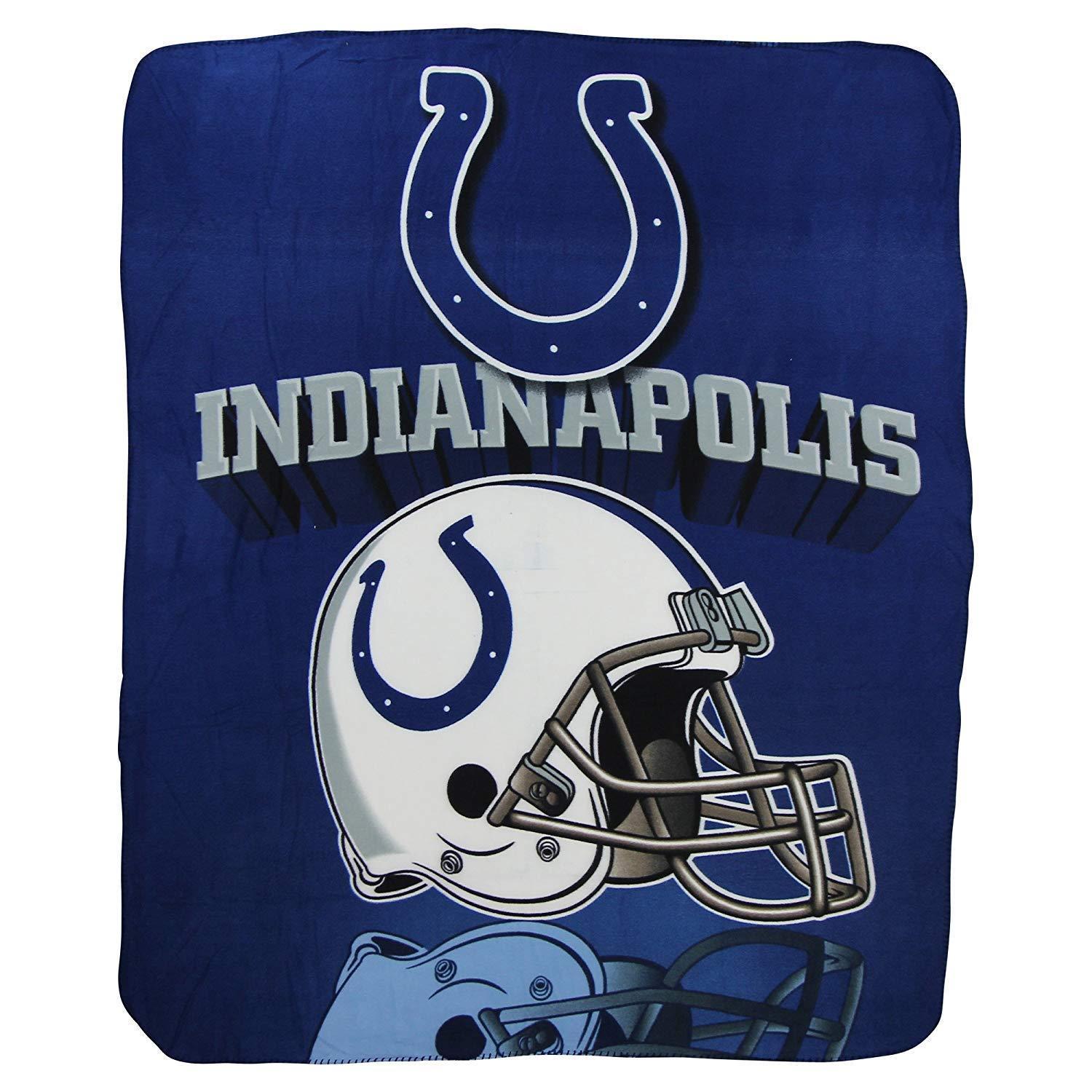 INDIANAPOLIS COLTS NFL 50" x 60" Fleece Blanket | eBay