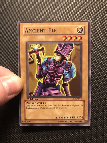 Yu-Gi-Oh! TCG Ancient Elf Metal Raiders MRD-037 1st Edition Common NA ...