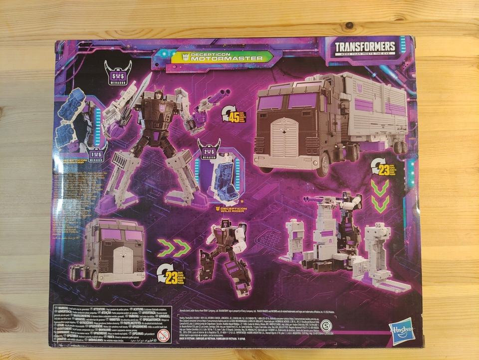 [NEW] Transformers Legacy Series Commander Decepticon Motormaster ...