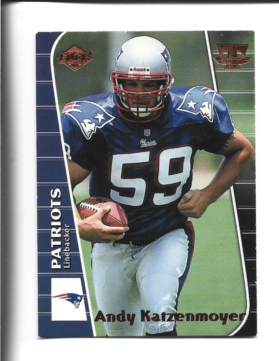 1999 Collector's Edge Triumph #T165 Andy Katzenmoyer RC, Ohio State ...