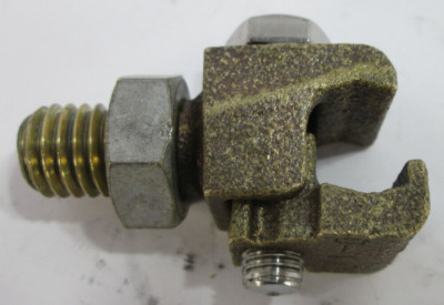 PUI - Bronze Vise Grounding Connector - 6 - 1/0 - Lot of 20 | eBay
