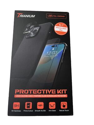 Trianium 360 full coverage protective kit 6.1” iphone 2022 pro “OPEN ...
