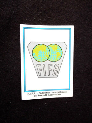 LOGO FIFA image sticker N° 1 FOOTBALL 76 PANINI 1976 FOOT | eBay