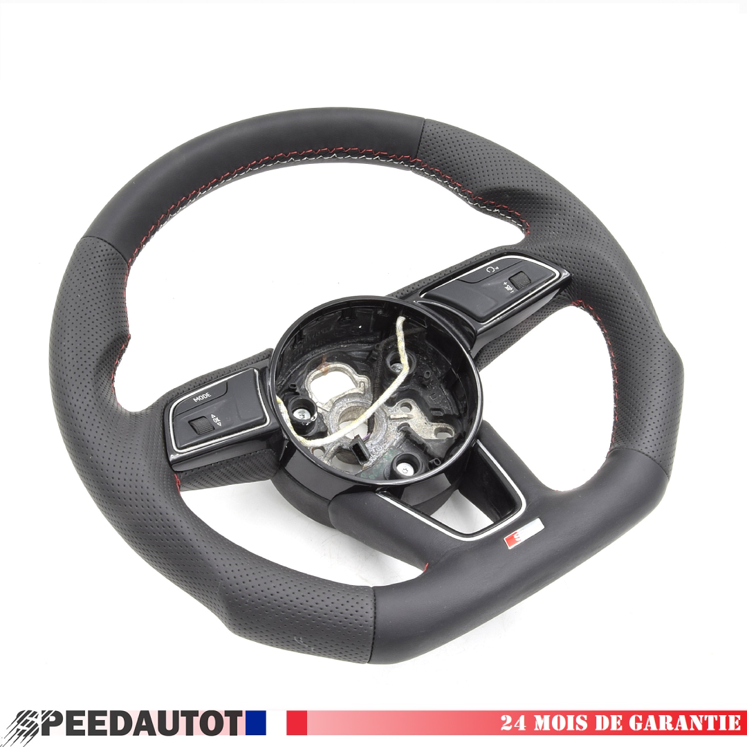 Volant S-Line aplati Audi A3 A4 A5 8W MFT Echange standard | eBay