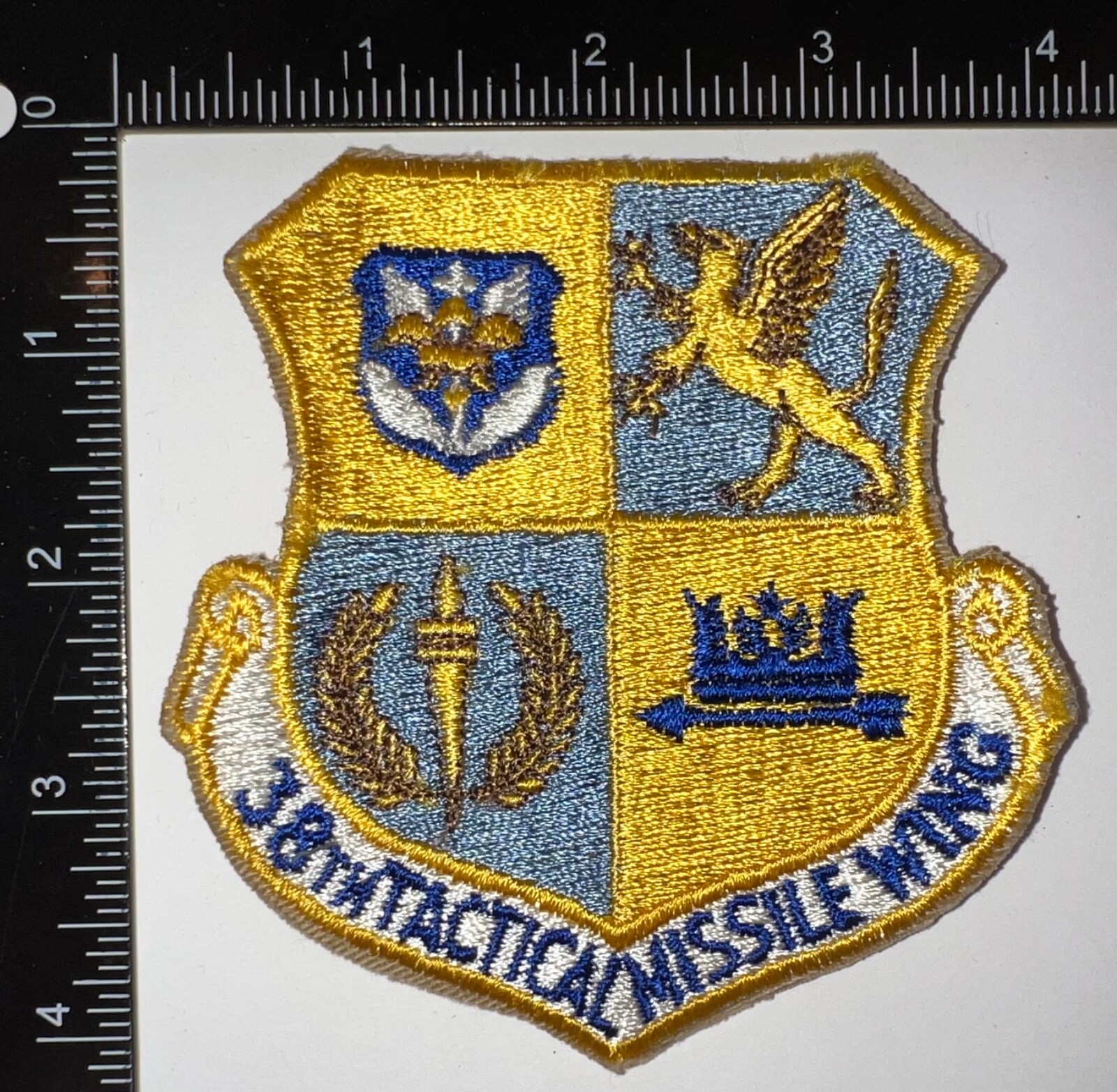 USAF US Air Force 38th Tactical Missile Wing Patch | eBay