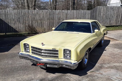 1977 Monte Carlo cream | 24x36 inch POSTER | vintage classic car | eBay