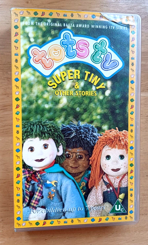 TOTS TV - SUPER TINY AND OTHER STORIES Kids tv series UK PAL VHS VIDEO ...