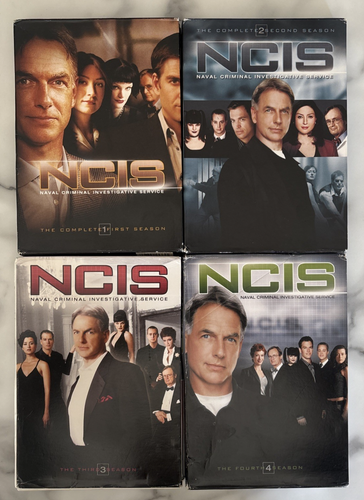 NCIS Seasons 1 - 4 DVD Lot TV Series Naval Criminal Season 1 2 3 4 ...