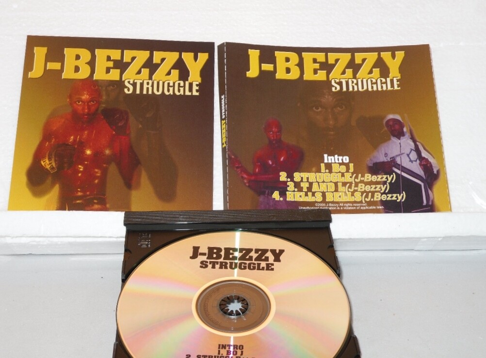 J-Bezzy - Struggle Promotional ONLY CD Single - ** Free Shipping** | eBay