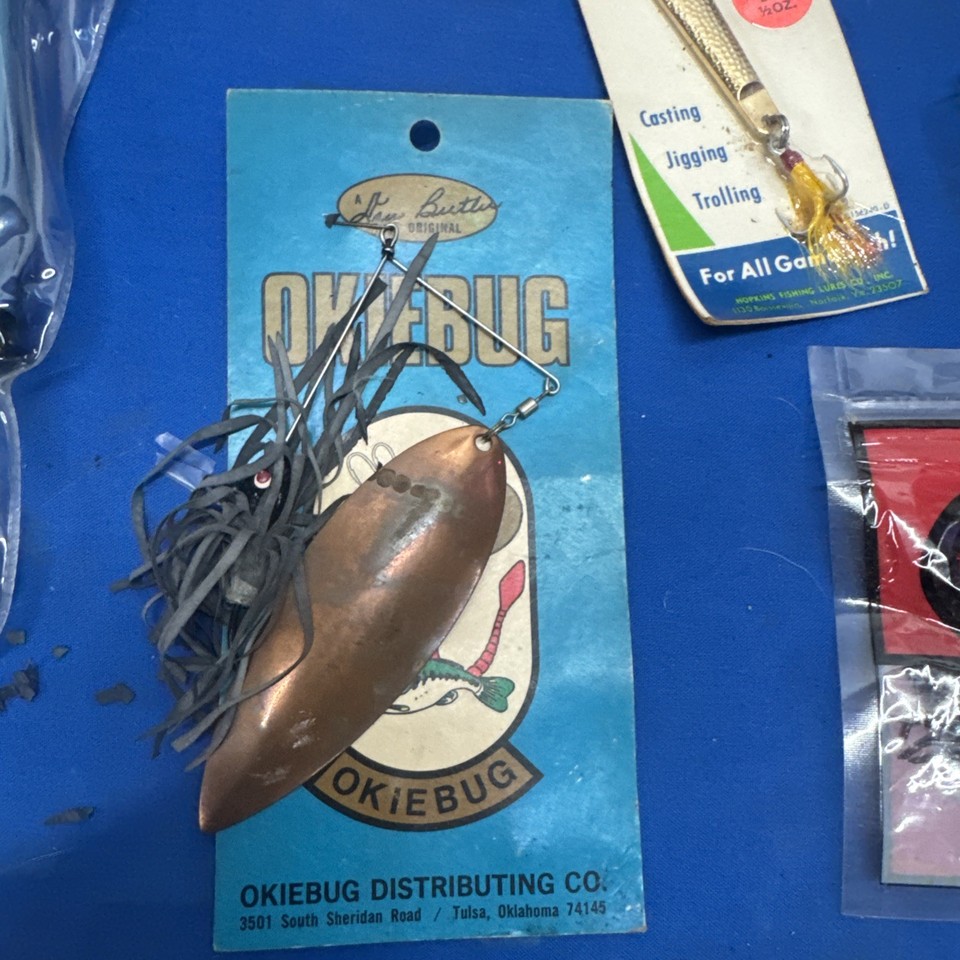 35 Vtg Fishing Lures Crankbait Spoons Most NOS Lit’l Dumpli Rapala ...