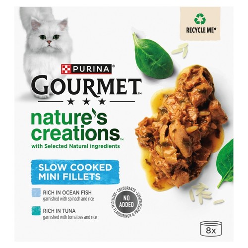 GOURMET Nature's Creations Fish Wet Cat Food | Cats | eBay UK