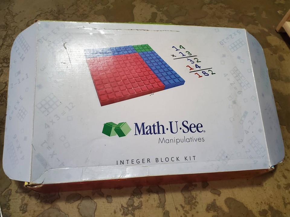 Math U See Delta Instruction Manual , DVD and Manipulatives | eBay