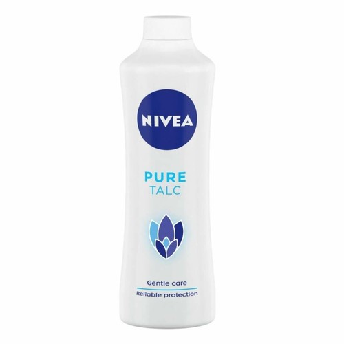 NIVEA Pure Talc Powder for Men & Women - For Gentle Body Fragrance -100 ...