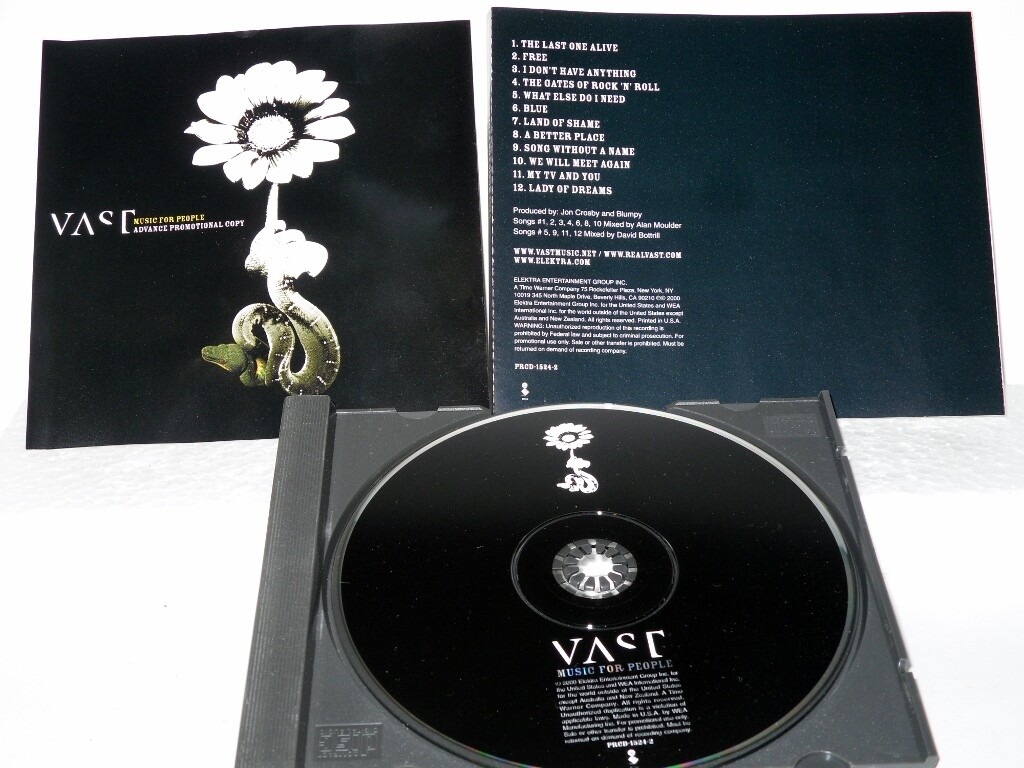 Vast - Music for People Promotional ONLY CD - PRCD-1524- ** Free ...