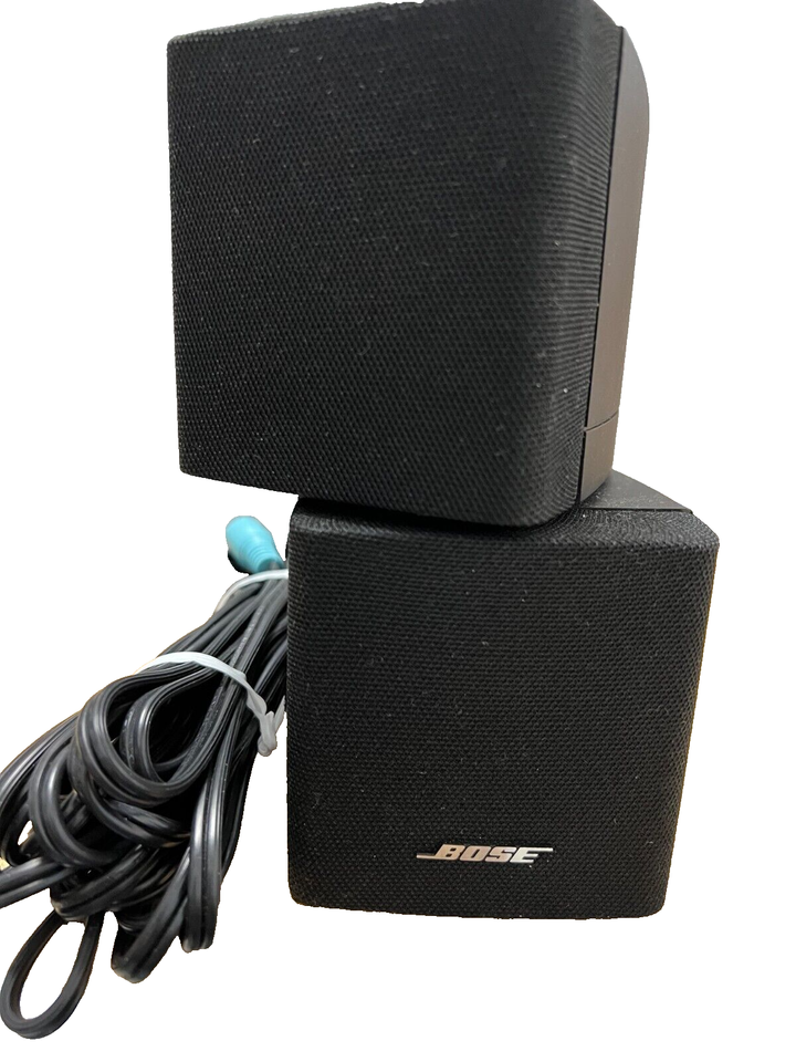 Bose Double Dual Cube Two Speakers Acoustimass Lifestyle Mountable Surround Spk | eBay