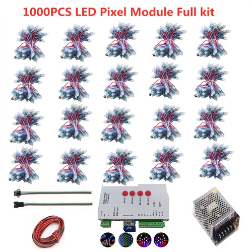 1000pcs WS2811 LED Module Light DC 5V RGB color Digital LED Pixel Light ...