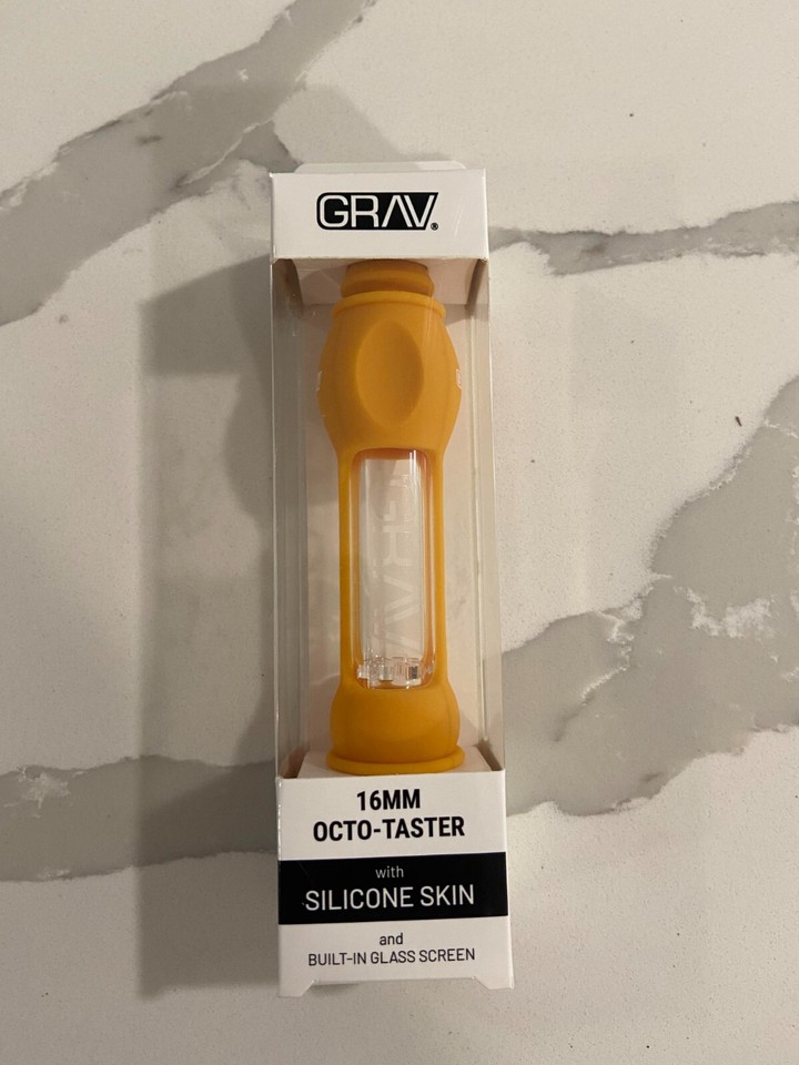 GRAV 16mm Octo-Taster with Silicone Skin (MULTIPLE COLORS) *SHIPS ASAP ...