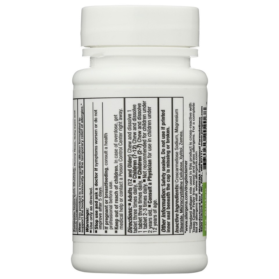 ALLERGENA CEDAR FEVER TABS Allergy Relief | eBay