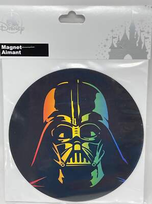 Disney Rainbow Star Wars Darth Vader Magnet | eBay