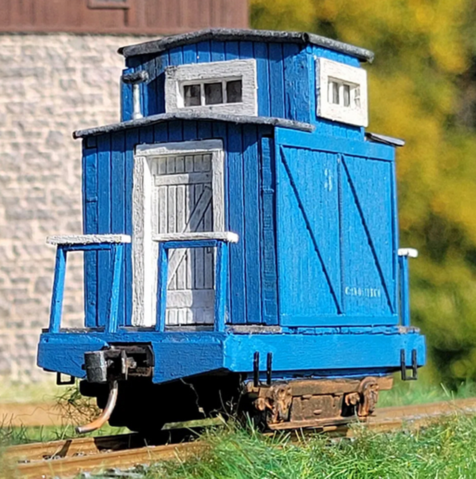 CABOOSE #3 HO Model Railroad Rolling Stock Unpainted Laser-cut Wood KIT ...