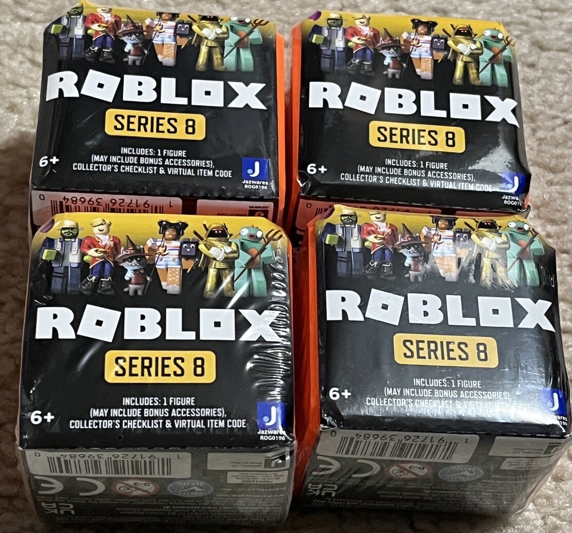 Roblox Series 8 Mystery Figure, 4 Pack | eBay