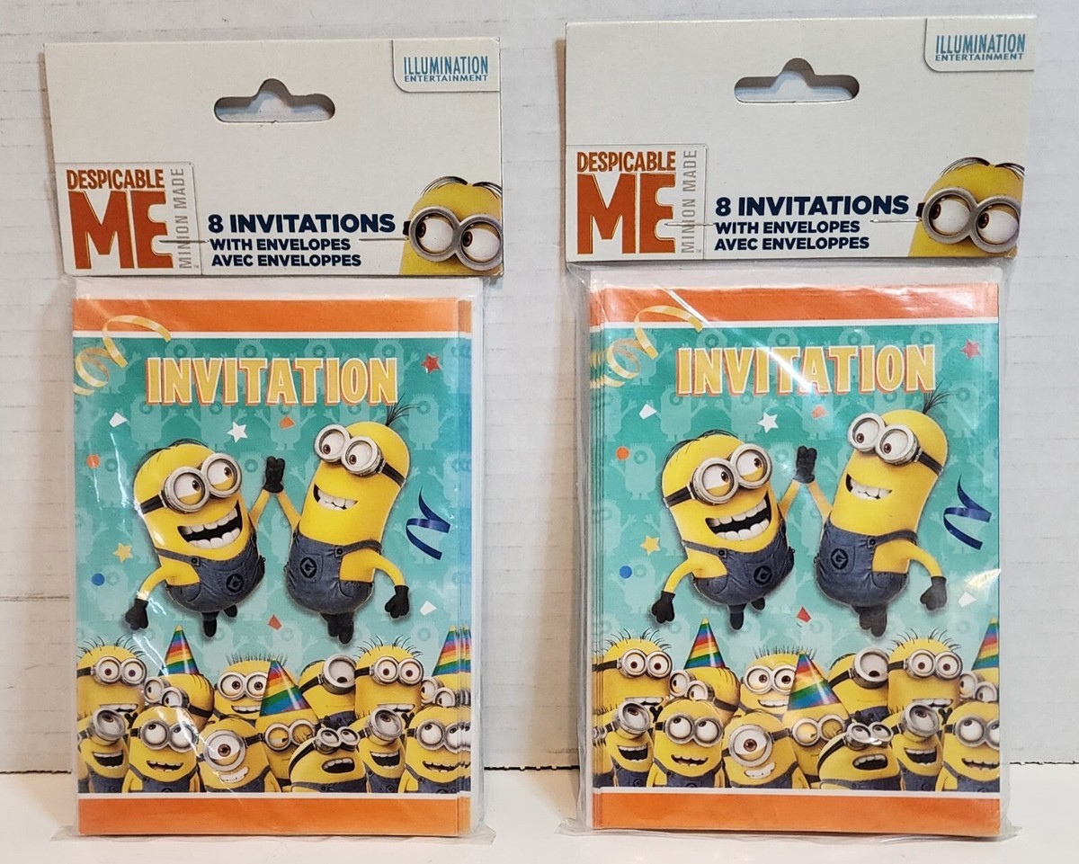 Despicable Me Invitations