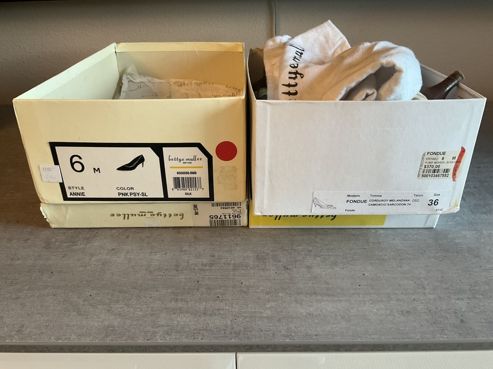 Bettye Muller Bow Pumps Pointed Toe Kitten 3” Heels Sz 36M | eBay