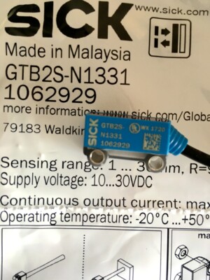 1pc New SICK GTB2S-N1331 1062929 Photoelectric switch | eBay