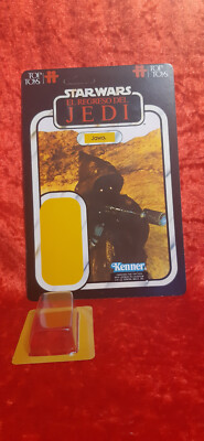 VINTAGE STAR WARS CUSTOM ROTJ JAWA TOP TOY 17 BACK CARDBACK KIT | eBay UK