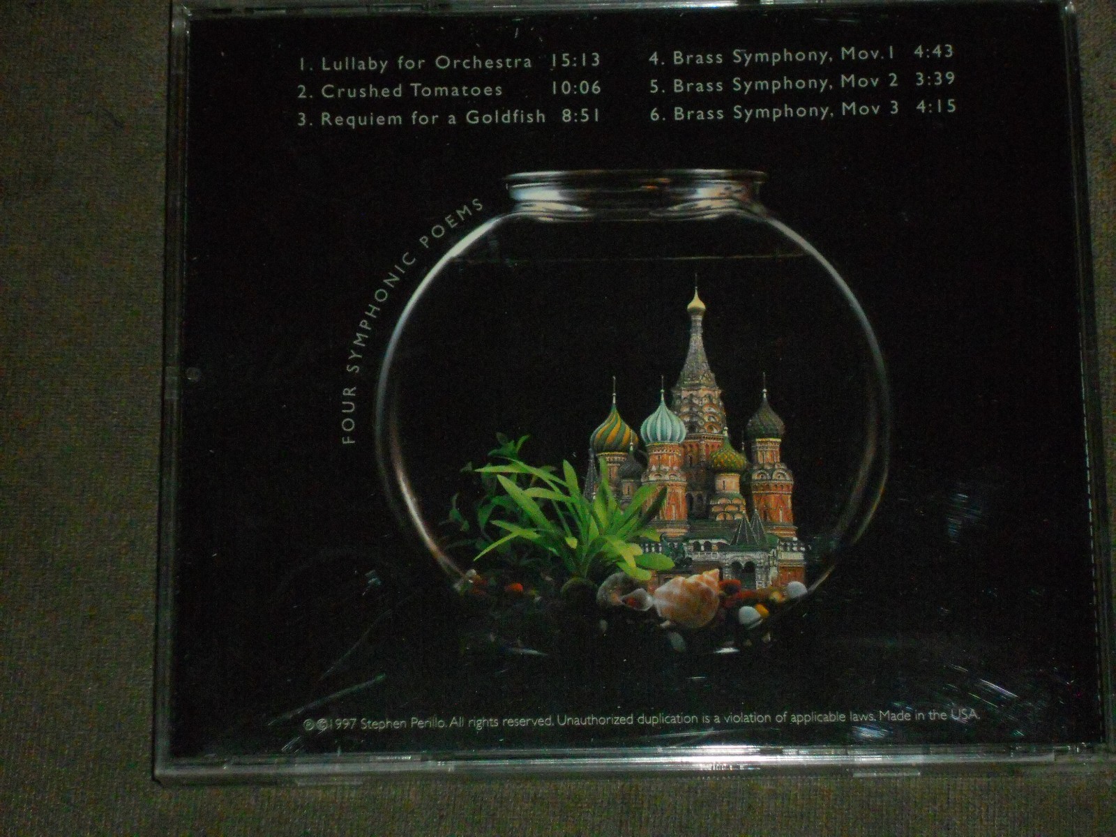 Stephen Perillo ‎Requiem For A Goldfish - Four Symphonic Poems Russian ...