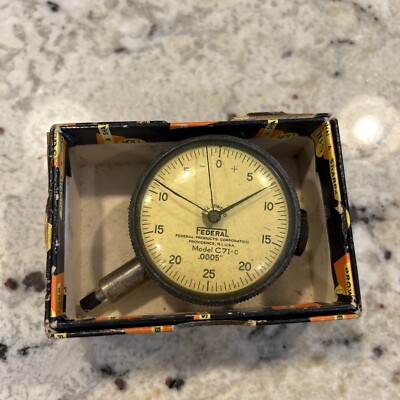 Indicators - Vintage Federal Dial Indicator