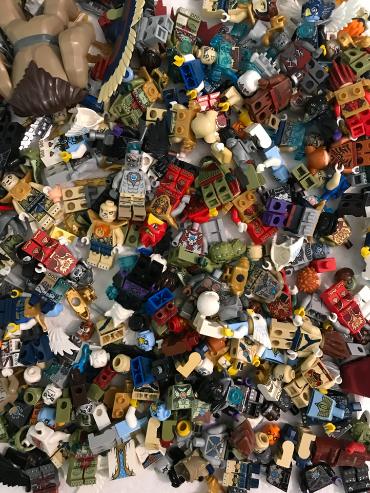 CHEAPEST LEGO Bulk Lot Minifigure Star wars City Parts WHOLESALE ...