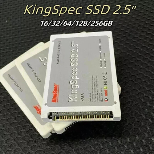 🔥128 GB/256GB KingSpec 2.5-inch PATA/IDE SSD Solid State Disk MLC Flash ...